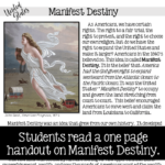 Manifest Destiny Art Analysis A Visual History